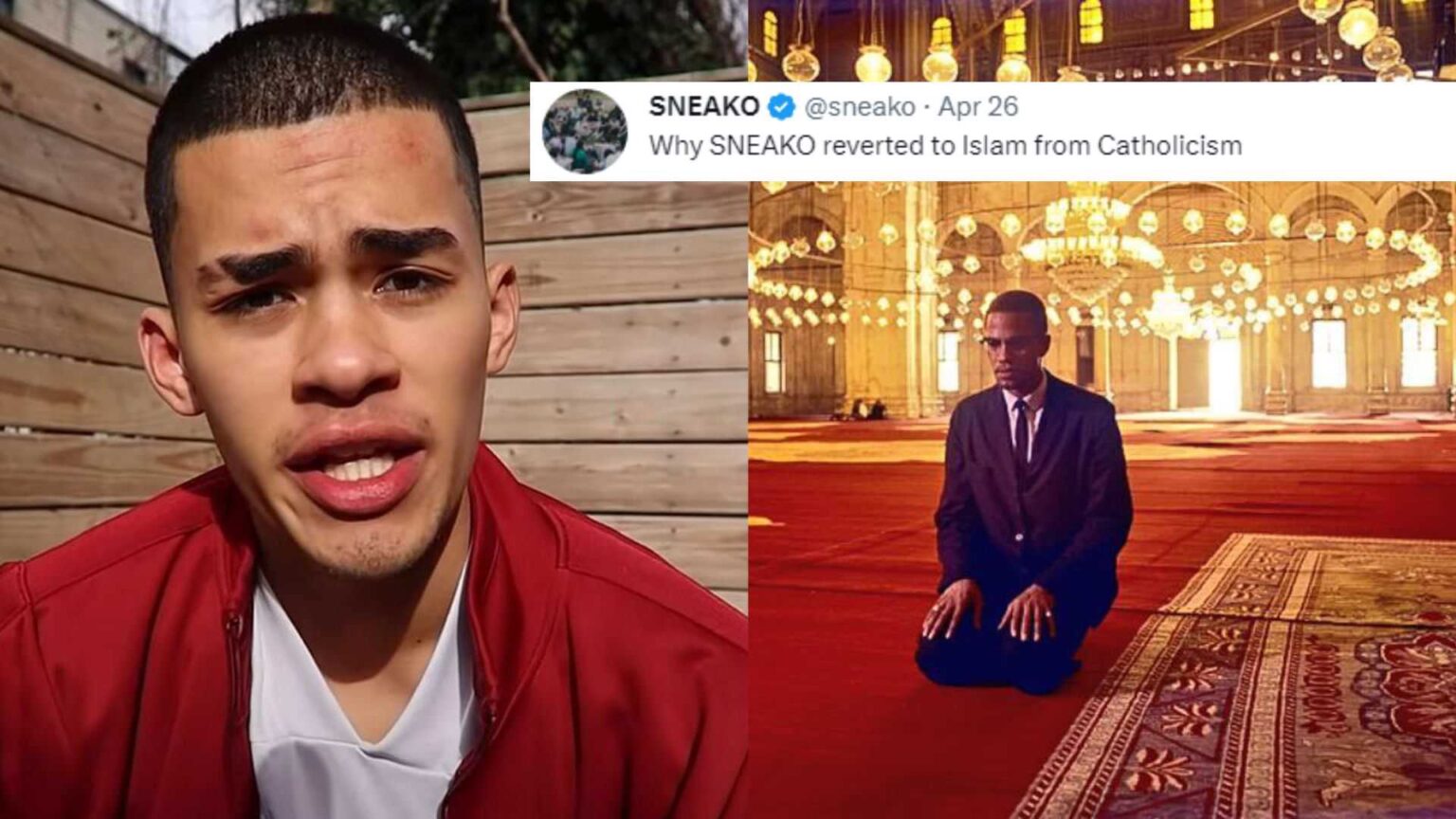 Sneako converted to Islam | Content Creator and former YouTuber